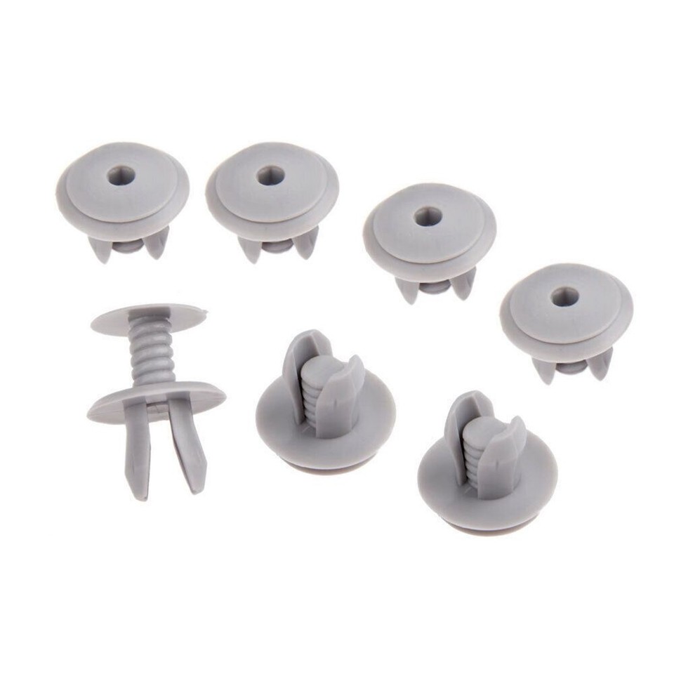 Car Trim Panel Door Panel Door Panel Holder Trim Fixing Clips Grey ...