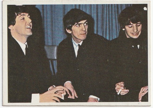 1964 TOPPS THE BEATLES COLOR/ DIARY #14A CARD | eBay