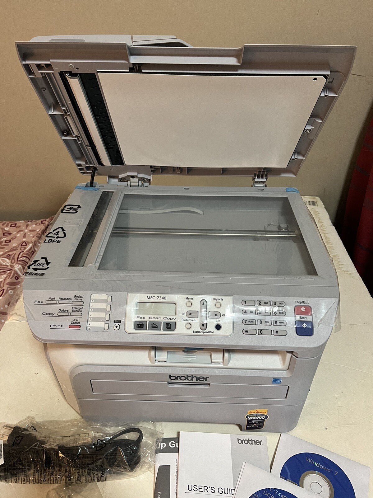 Brother MFC-7340 All-In-One Laser Printer for sale online | eBay