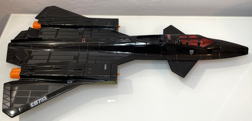 For Parts Incomplete Vintage GI Joe Cobra Night Raven Plane Jet Hasbro ...