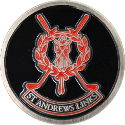 St. ANDREWS (The Old Course) Logo FLAT Golf BALL MARKER | eBay
