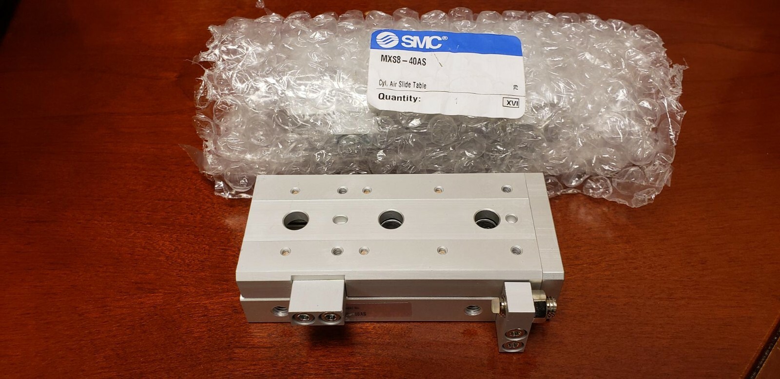 SMC Pneumatics 0.15-0.7MPa 40mm Stroke Double-Acting Air Slide Table ...