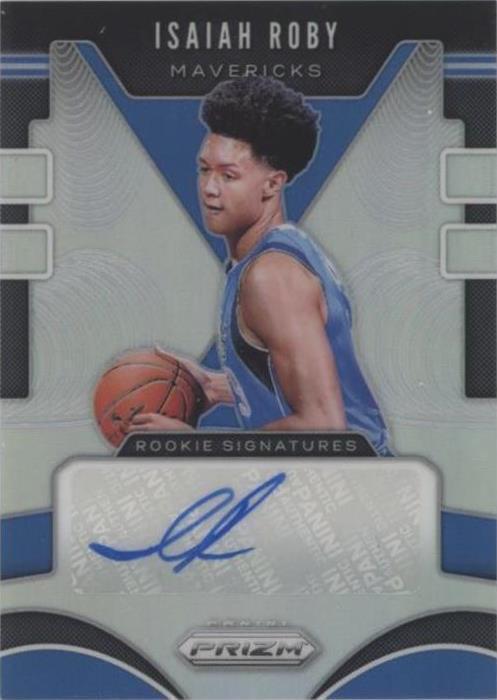2019-20 Panini Prizm - Rookie Signatures Isaiah Roby #RS-IRB Silver ...