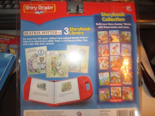 Story Reader Beatrix Potter 3 Storybooks W/ 1 Cartridge for sale online ...