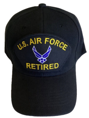 U.S. AIR FORCE RETIRED Military Ball Cap | eBay