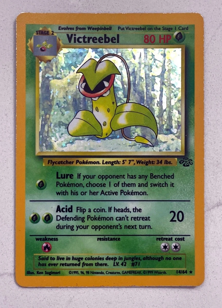 Pokemon Victreebel Card