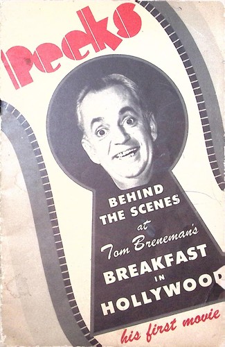 Tom Breneman's Breakfast in Hollywood Magazine Celebrity Behind the ...