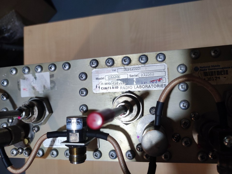 Sinclare Duplexer rack mount, 406-512 MHz Q3220E | eBay