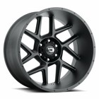 VISION 360 Sliver Rim 20X10 6X135 Offset -25 Satin Black (Quantity of 1 ...