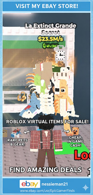 La Extinct Grande SECRET Brainrot - $23.5M/s Income - Roblox Steal a ...