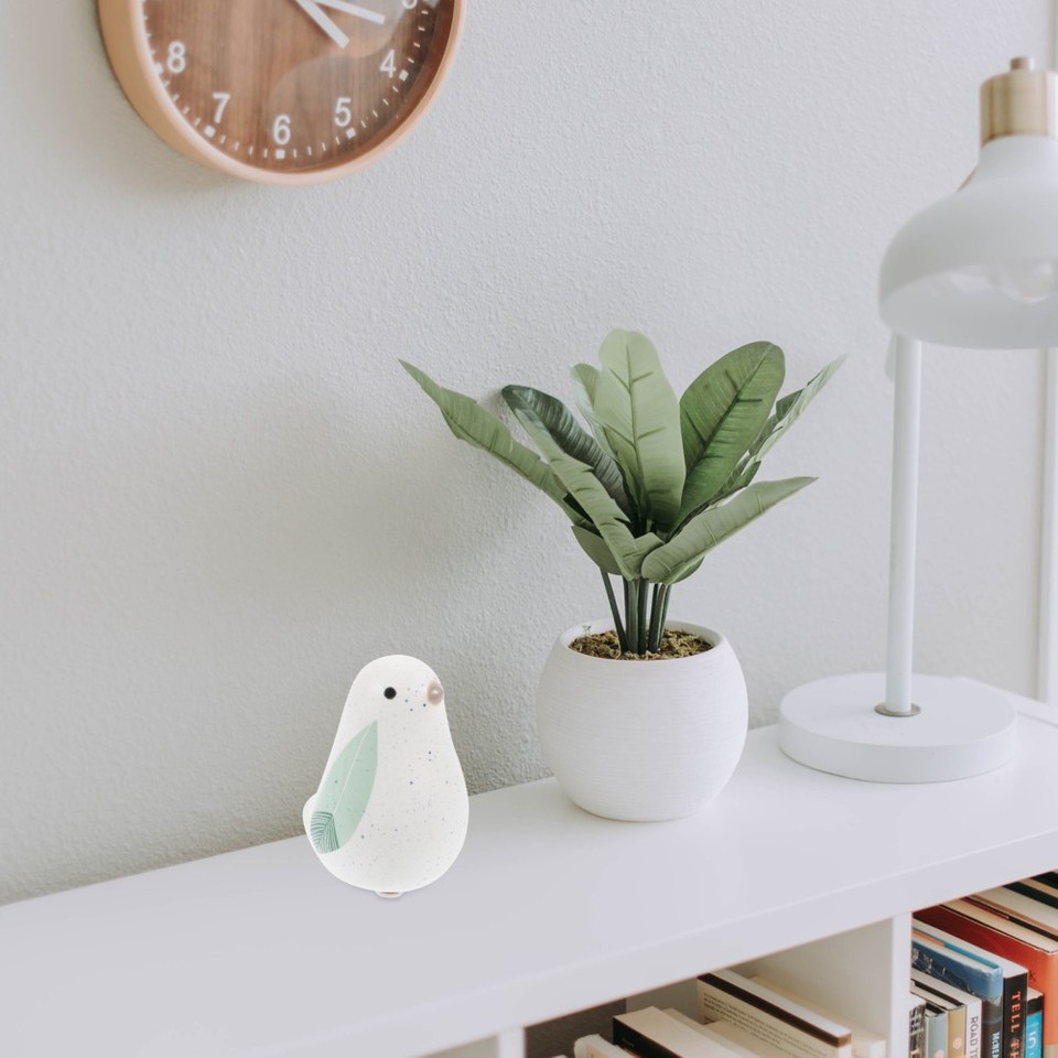 3 Pcs Bird Home Decor Desktop Small Ornaments Porcelain Birds Figurines ...