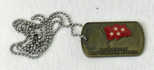 1998/99 US Army General Wilhelm Hurricane Mitch Challenge Coin | eBay