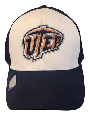 UTEP Miners Captivating Headwear Blue and White Logo Hat/Cap | eBay