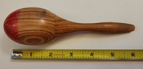 Vintage Wood Rattle | eBay