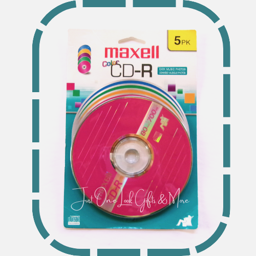 MAXELL Color CD-R Compact Disc 5pk 25215671081| eBay