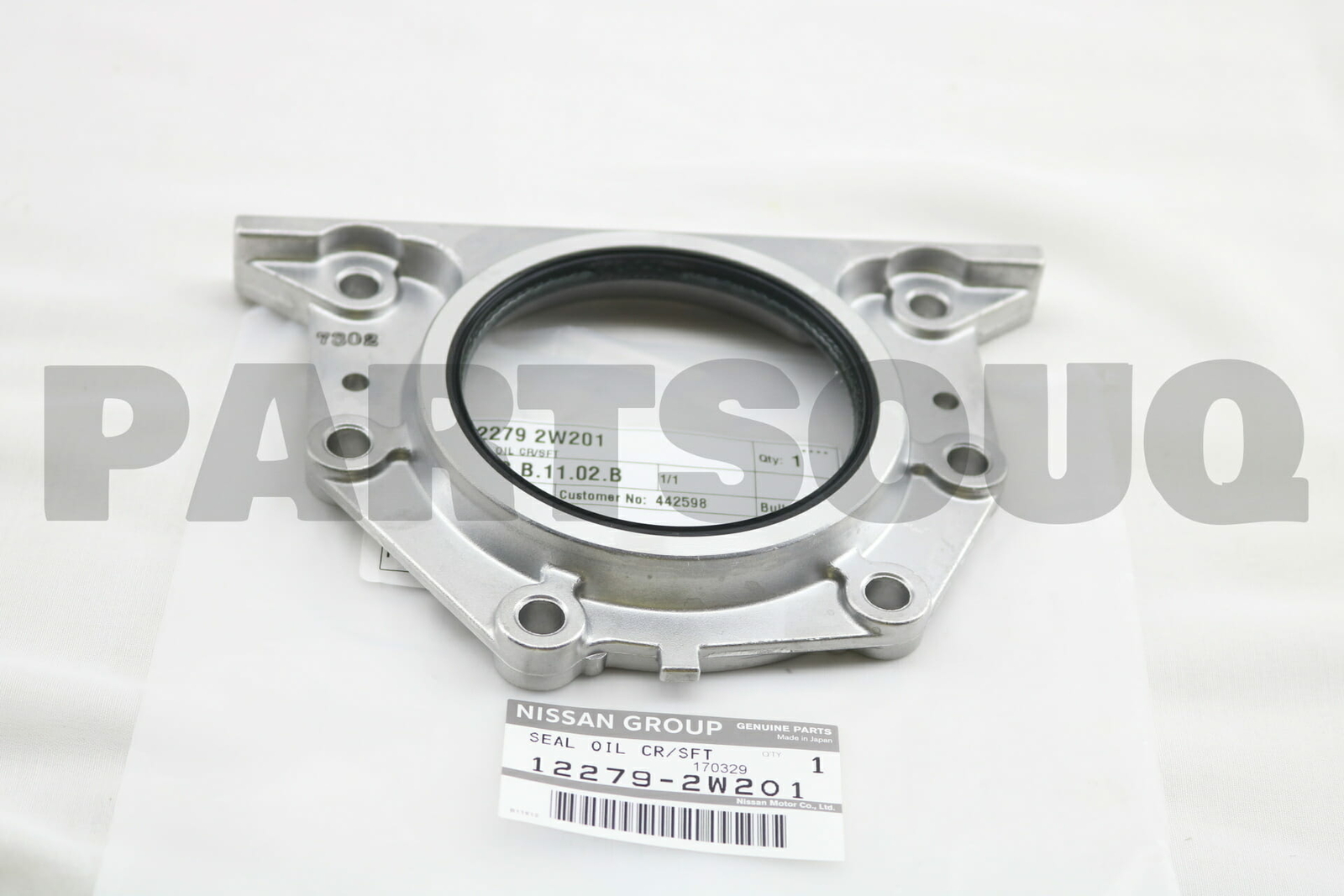 122792W201 Genuine Nissan SEAL-OIL,CRANKSHAFT REAR 12279-2W201 | eBay