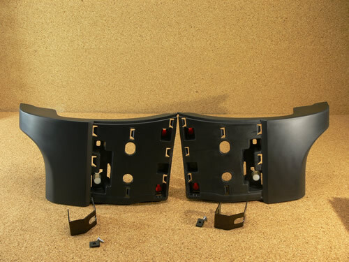 GENUINE LAND ROVER FENDER MOULDING FOR SIDESTEPS RANGE ROVER 13 ON ...