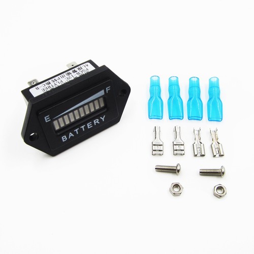 12V BATTERY STATUS CHARGE INDICATOR MONITOR LED DIGITAL METER GAUGE | eBay