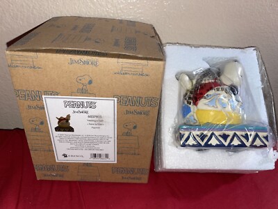 2021 JIM SHORE PEANUTS SNOOPY ON BEACH BALL FIGURINE-NEW IN BOX | eBay