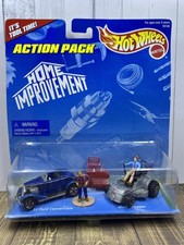 Hot Wheels Home Improvement Tim The Toolman Taylor Set Diecast Scale 1/ ...