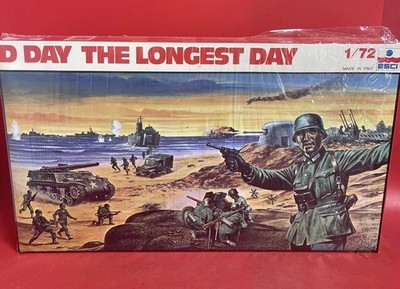 Vintage ESCI D Day The Longest Day Model Kit 1/72 | eBay