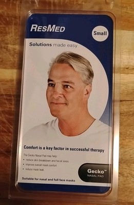 🔥 ResMed Gecko Gel Nasal Pad #61911 - Size Small - New/Sealed #HC06 🔥 ...