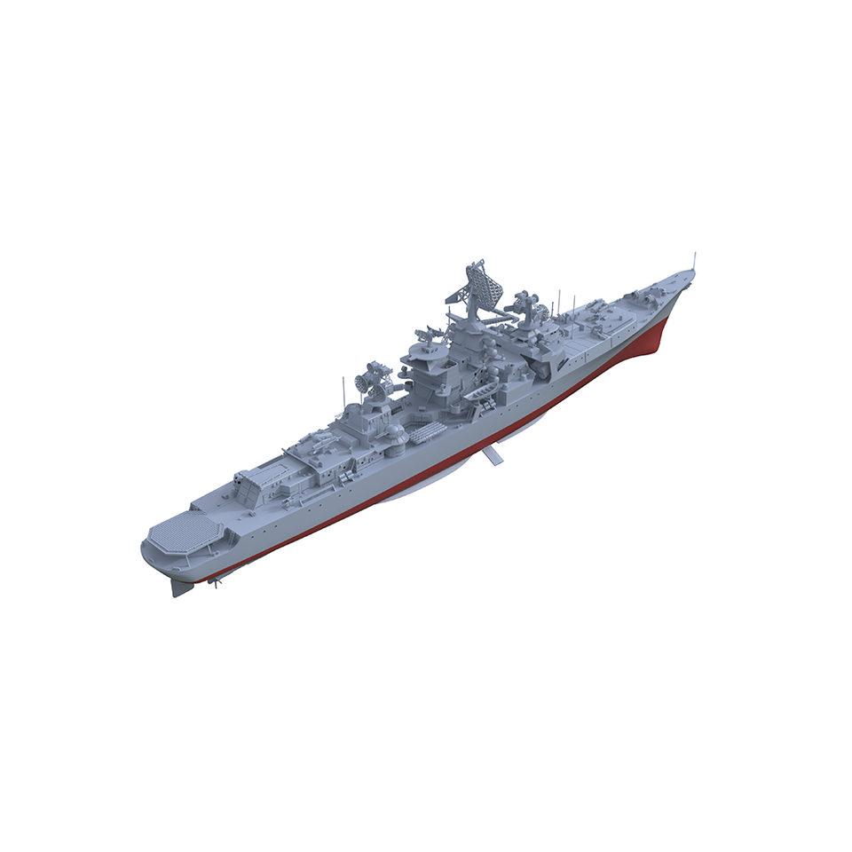 RHWS700056S 1/700 Model Kits USSR Soviet Union Kresta II Class Cruiser ...
