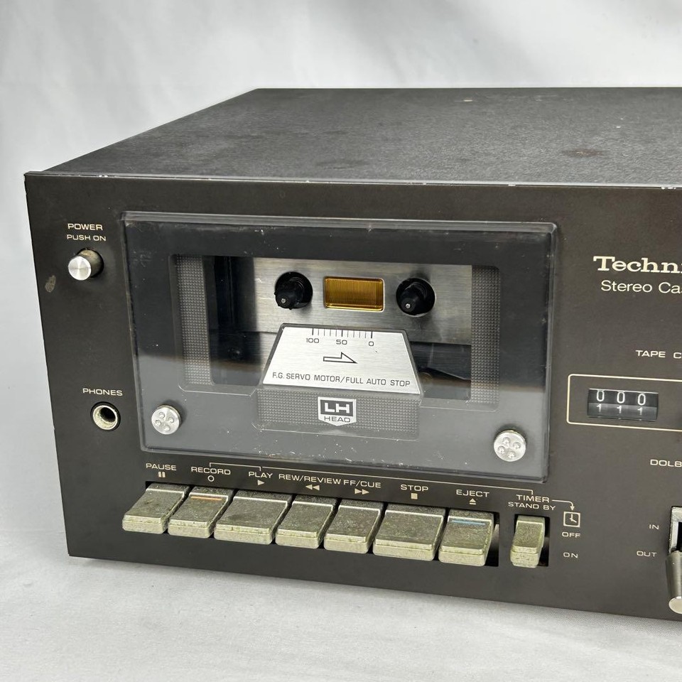 Technics RS-M30 Stereo Cassette Deck Rare Vintage Check the image ...