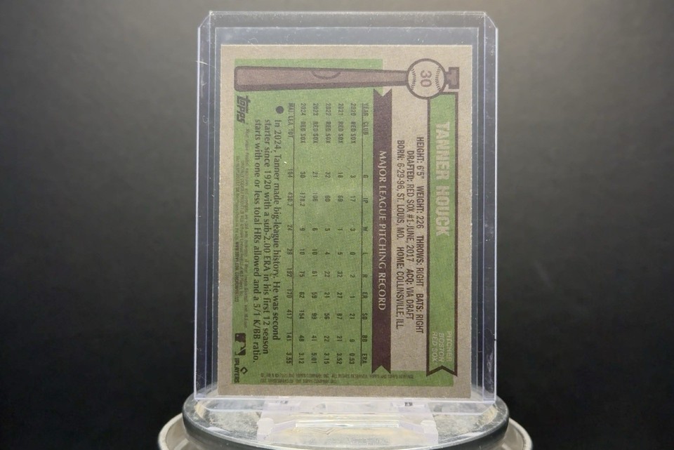 2025 Topps Heritage Yellow Border #30 Tanner Houck, Boston Red Sox | eBay