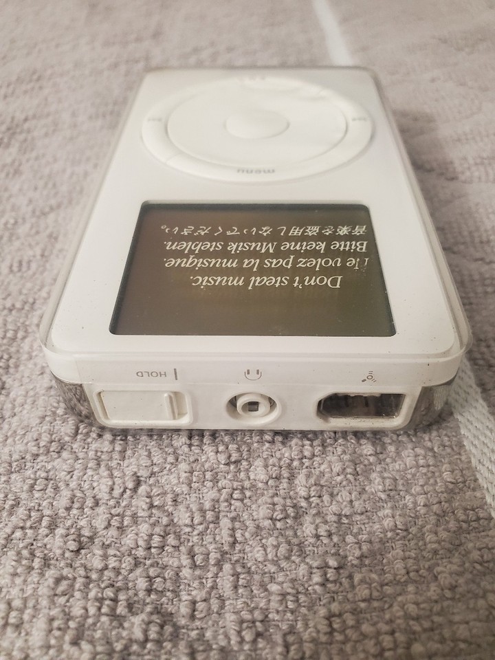 Vintage 2001 IPOD CLASSIC 1ST GENERATION (NEW CONDITION ) | eBay