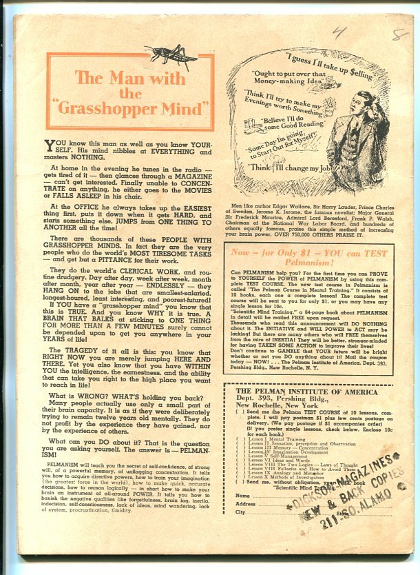 KEYHOLE DETECTIVE CASES #1 3/57-PULP-Bettie McGuire-VICE-SOUTHERN ...