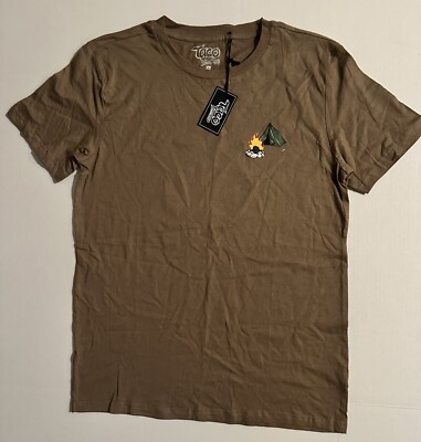 Taco Tuesday Brown Campfire Skeleton Short Sleeve T Shirt Men’s Size ...