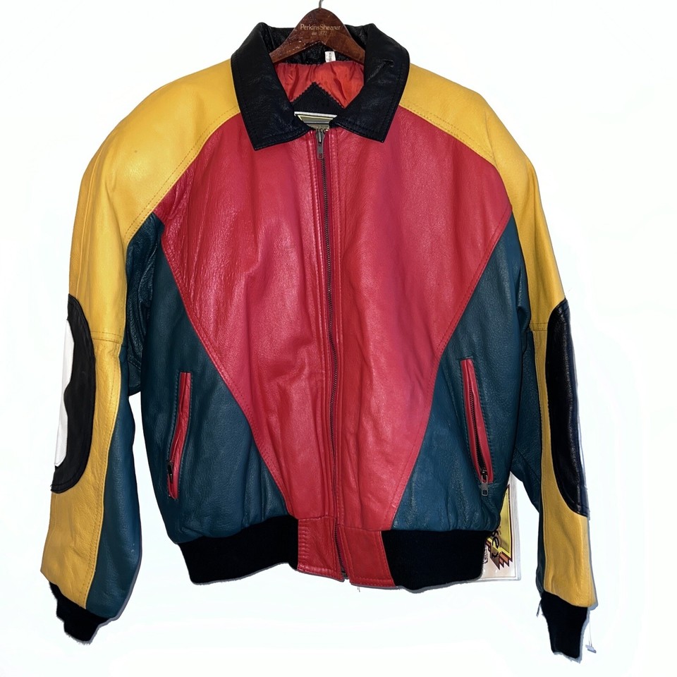 Vintage Phase 2 Leather 8 Ball Jacket Lined, Size Small (DEADSTOCK) | eBay