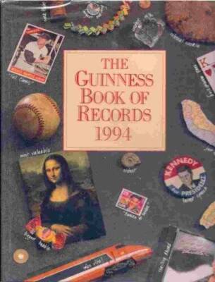 The Guinness Book of Records 1994 (Guinness World Records) - Hardcover ...