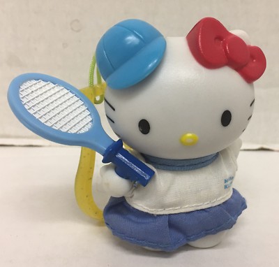 Hello Kitty McDonalds Happy Meal Prize 2000 Key Chain Kitty Tennis ...