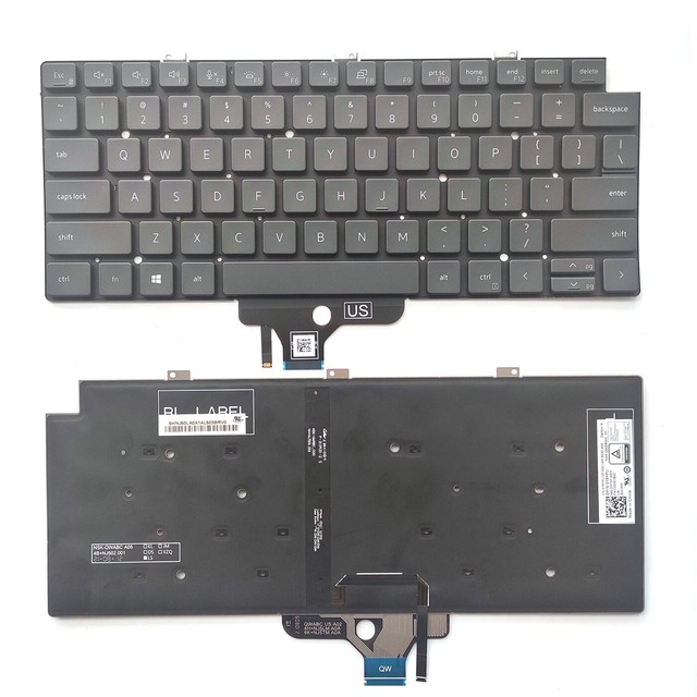 Backlit US Keyboard for Dell Latitude 5320 7310 7320 018YPJ 18YPJ for ...