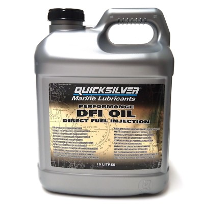 Quicksilver DFI 2-Stroke Outboard Oil - 10L - Optimax - HPDI - 92 ...