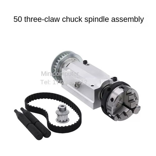 50/63 Micro Lathe Woodworking Beading Machine Spindle Assembly Rotary ...