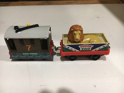 Diecast Toby and the Zoo Car for Thomas & Friends Take Along or Take N ...