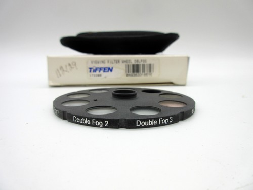 New Tiffen Viewing Filter Wheel Double Fog 1/8 1/4 1/2 1, 2, 3, 812 ...