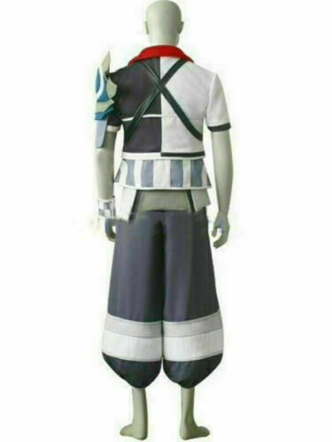 Kingdom Hearts Ventus Black And White Uniform Cloth Cosplay Costume ...