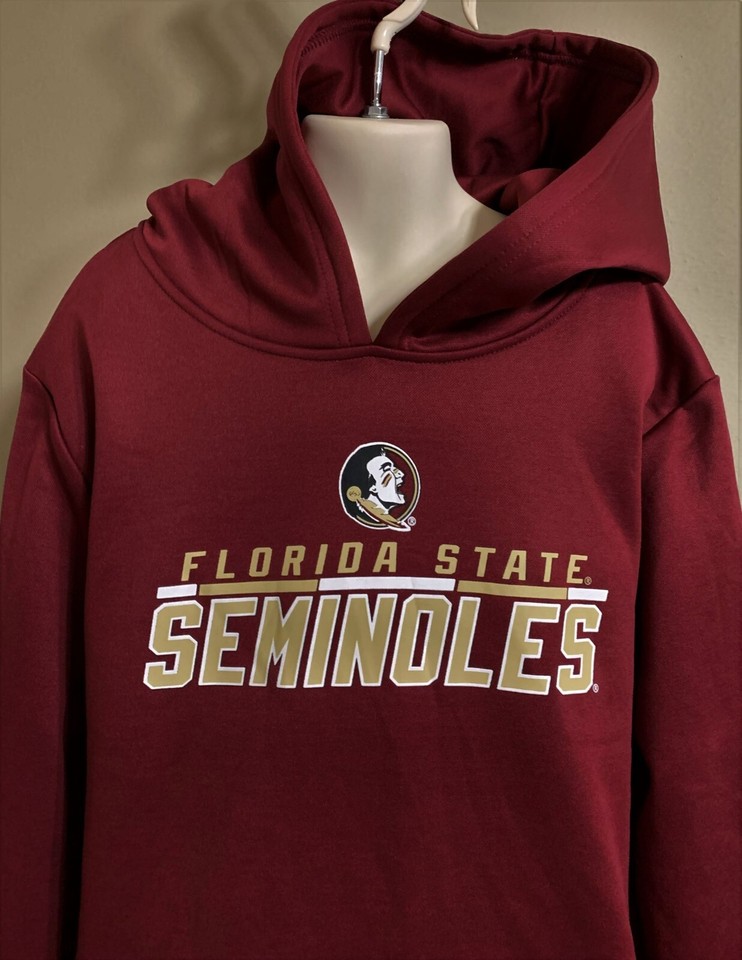 Boys FLORIDA STATE SEMINOLES Hoodie PULLOVER L 12/14 NEW Noles ...
