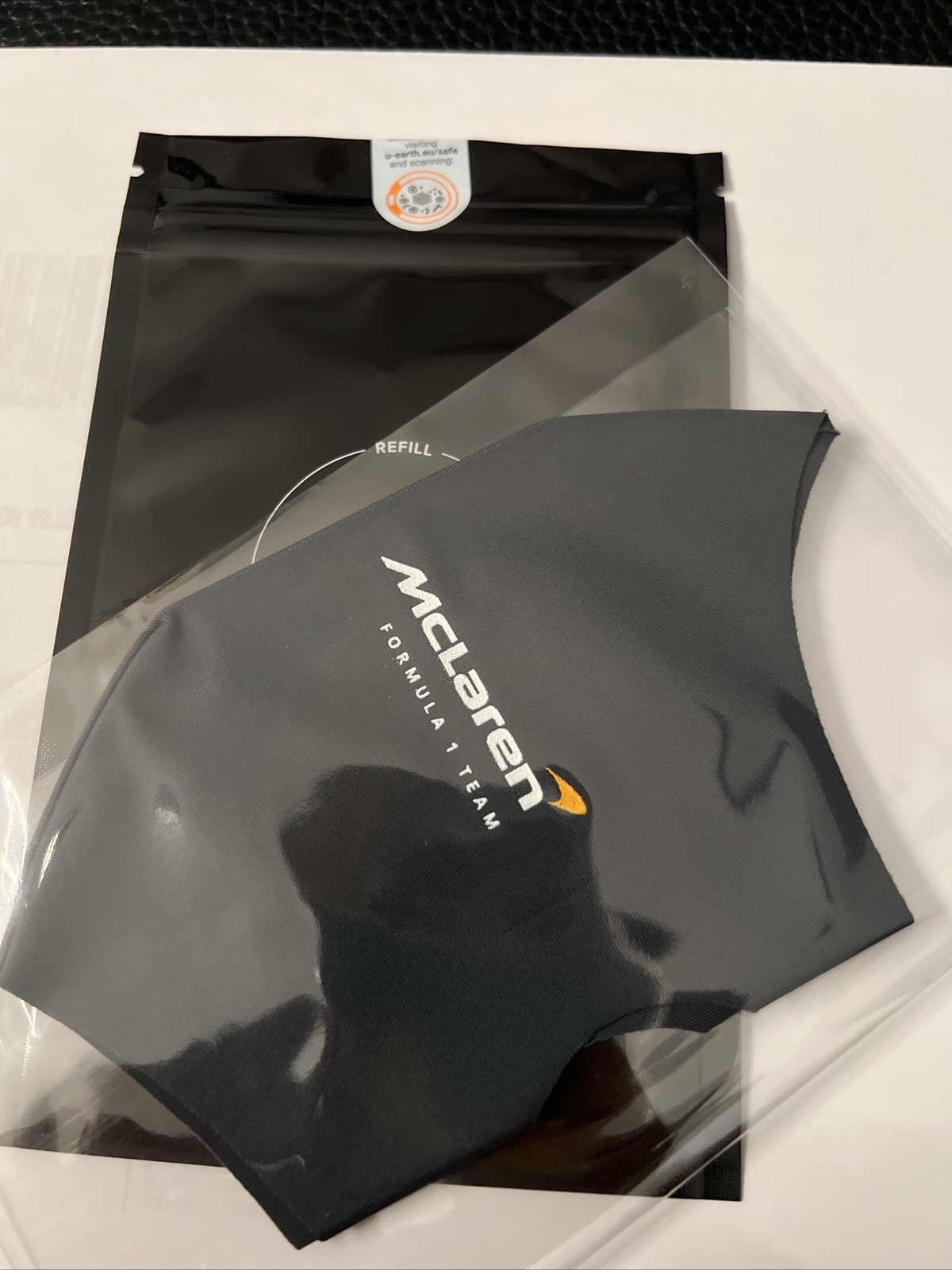 McLaren face mask Professional F1 / 5 Layers Of Filtration / Official ...