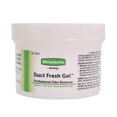 SimpleAir Duct Fesh Gel HVAC Air Freshener, Cleaner, Deodorizer Non ...