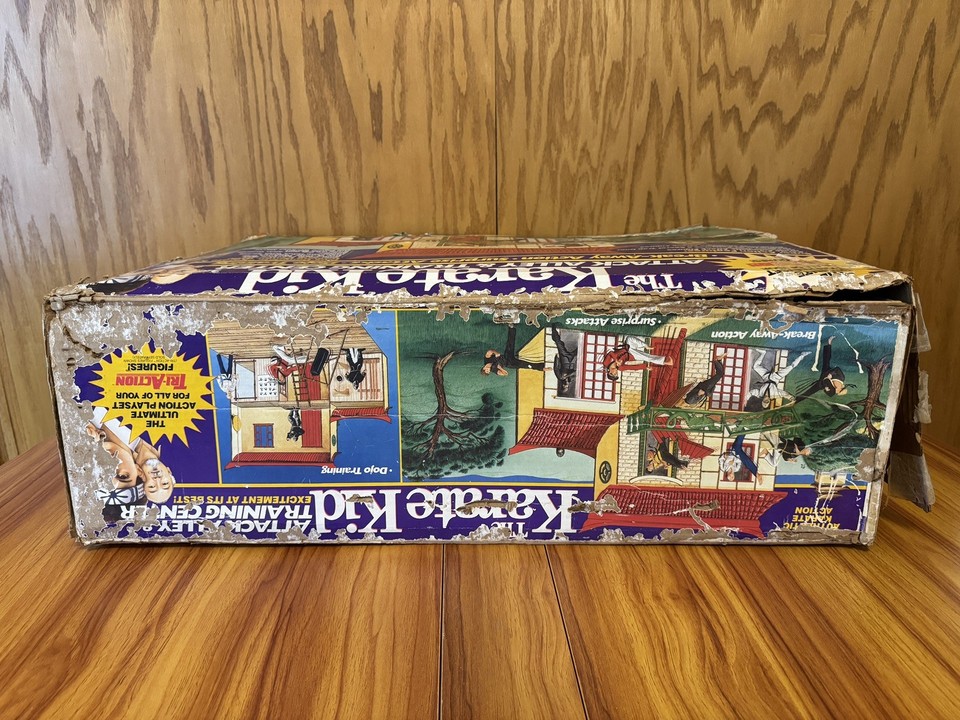 HUGE LOT - 1986 The Karate Kid Remco Attack Alley & Training Center ...