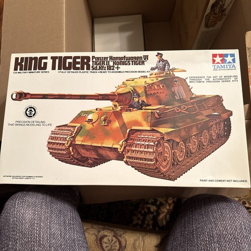 Tamiya King Tiger (II) Panzer KampfWagen VI 1:35 Scale Kit #MM-157 *New ...