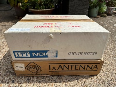 NEW Nokia Satellite Receiver & BSB Antenna Dish - 262 5903 - Never Been ...