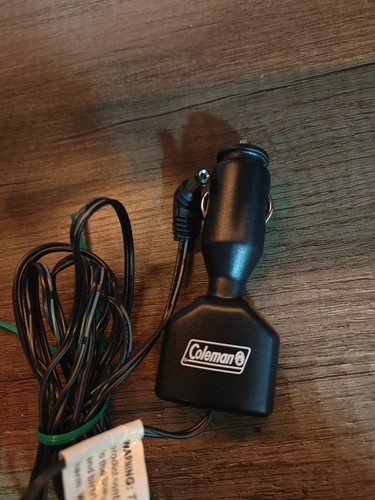 NEW Coleman 5010000320 12V Car Power Adapter Cord – For Lantern, Cooler ...