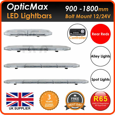 12V / 24V LED Amber Van Truck Light Bar Recovery Light bar Beacon | eBay UK