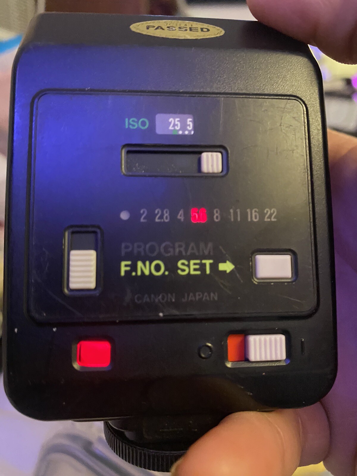 CANON SPEEDLITE 277T AUTOMATIC ELECTRONIC FLASH UNIT & INSTRUCTIONS ...